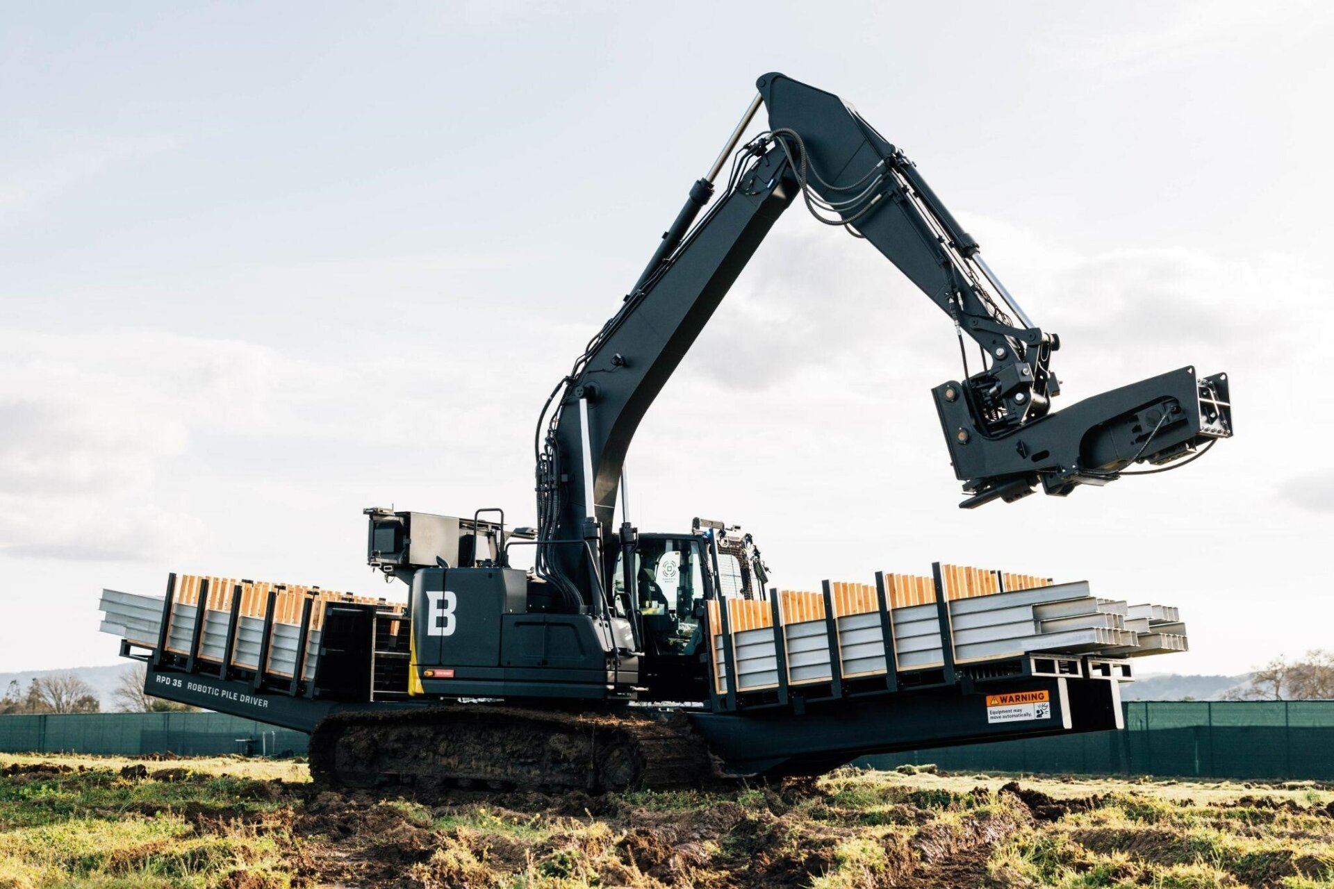 Built Robotics Launches Fully Autonomous Solar Piling Robot - Solar Industry