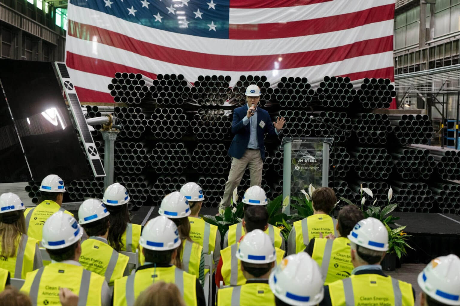 Nextracker Delivers First U.S.-Manufactured Solar Trackers - Solar Industry